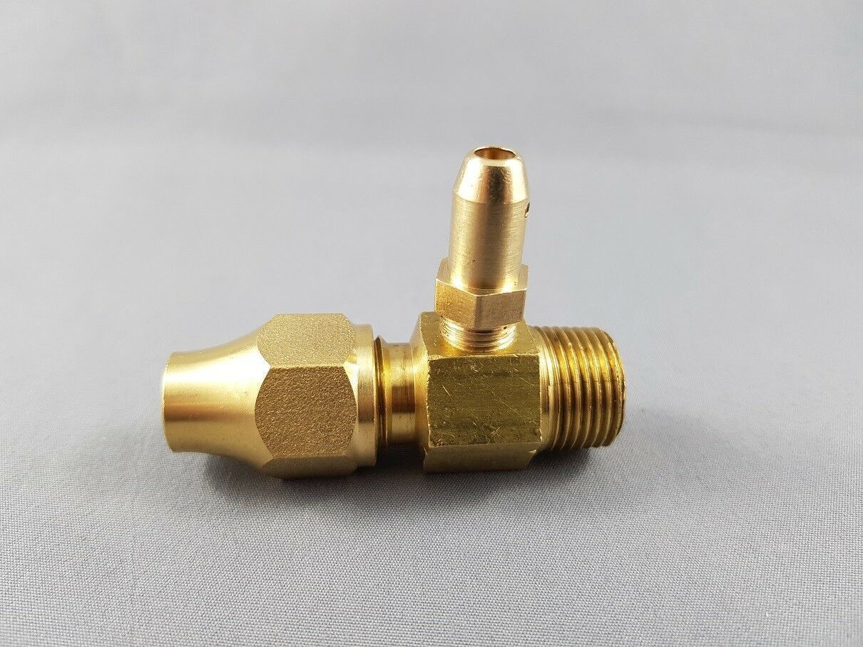 CATERING RESTAURANT-FITTINGS&VALVES TEST POINT 3/8″ M SAE FLARE X 3/8″ MBSP